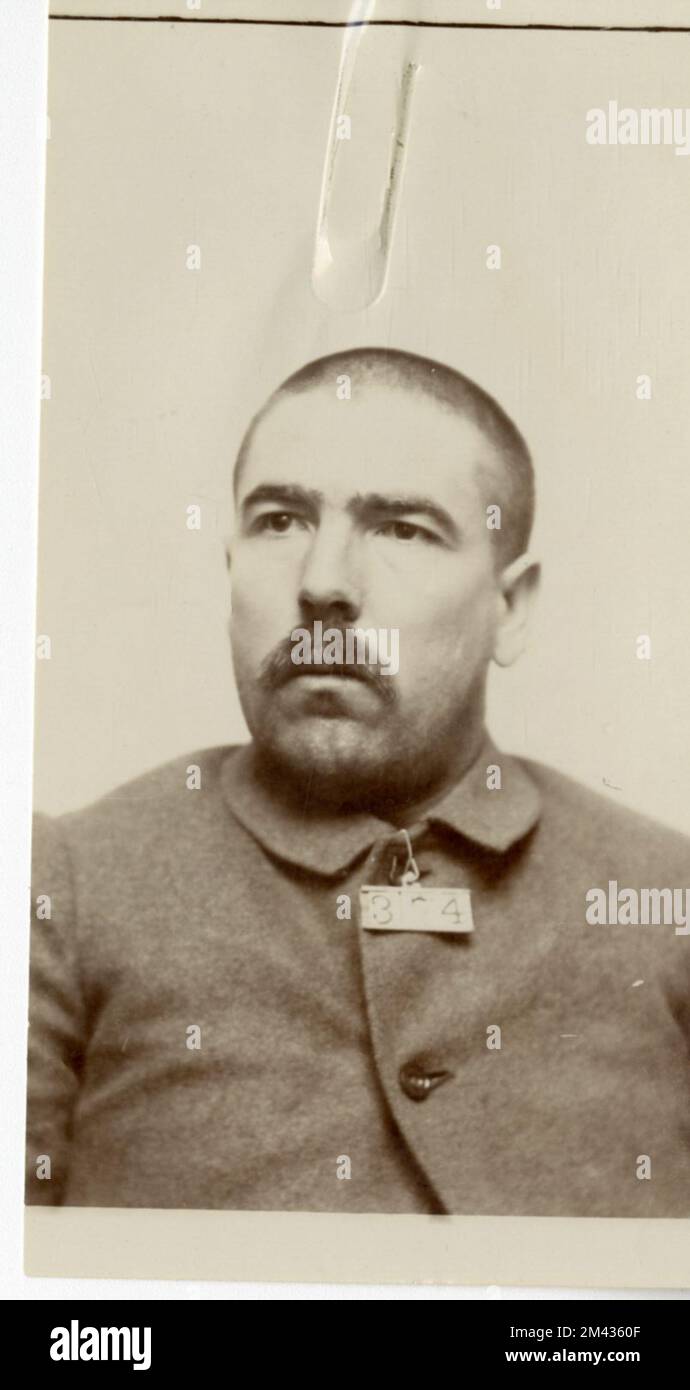 Photograph of Paul Reese. Bureau of Prisons, Inmate case files Stock ...