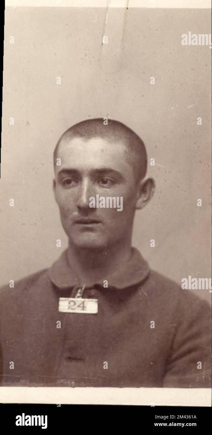 Photograph of Charles Andrews. Bureau of Prisons, Inmate case files ...