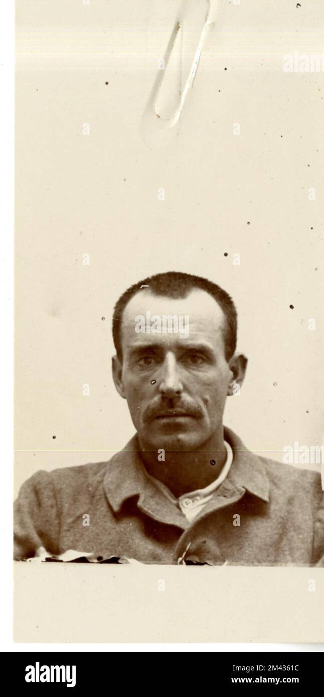 Photograph of George Estes. Bureau of Prisons, Inmate case files Stock ...