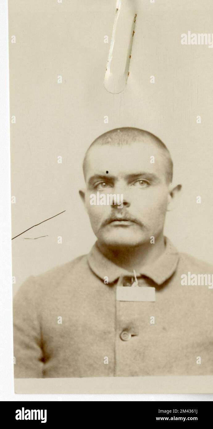 Photograph of John Smith. Bureau of Prisons, Inmate case files Stock ...