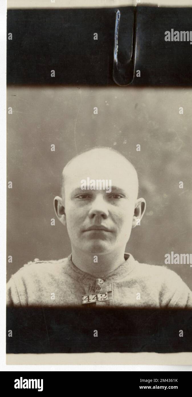 Photograph of John Miller. Bureau of Prisons, Inmate case files Stock ...