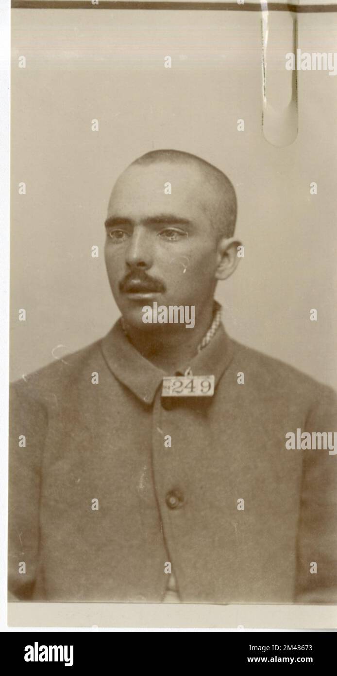 Photograph of John Miller. Bureau of Prisons, Inmate case files Stock ...