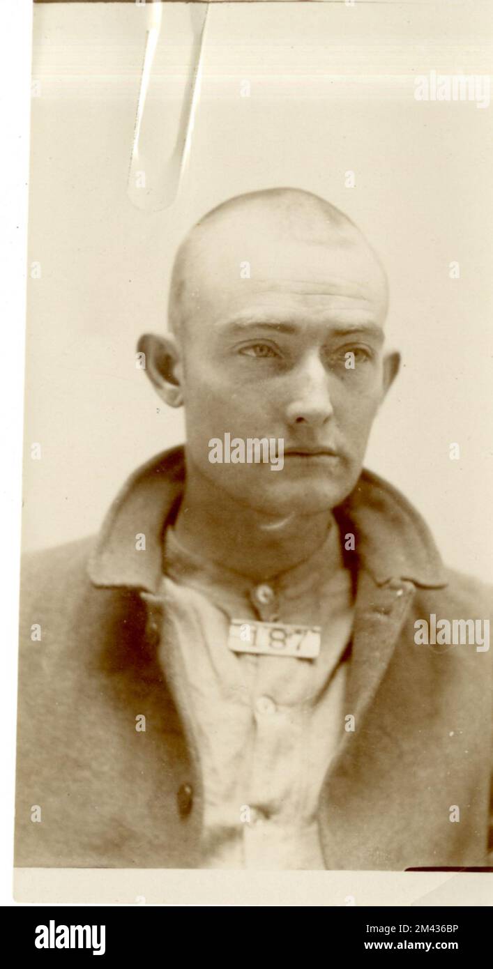 Photograph of Wesley Ham. Bureau of Prisons, Inmate case files Stock ...