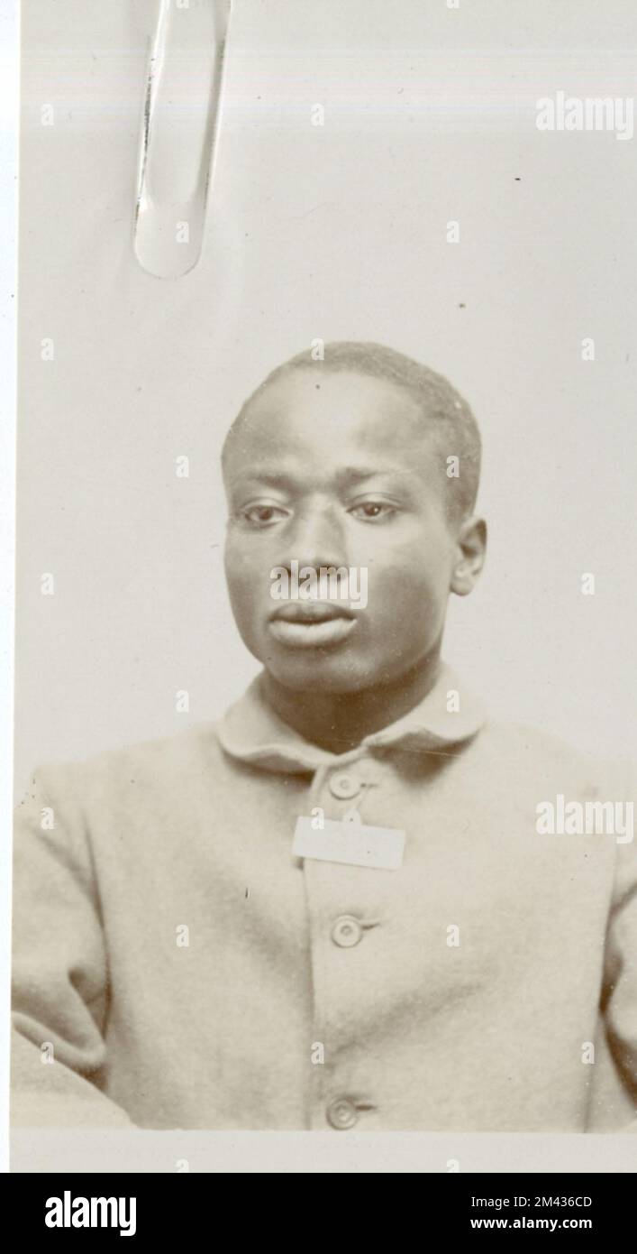 Photograph of Charles Reed. Bureau of Prisons, Inmate case files Stock ...