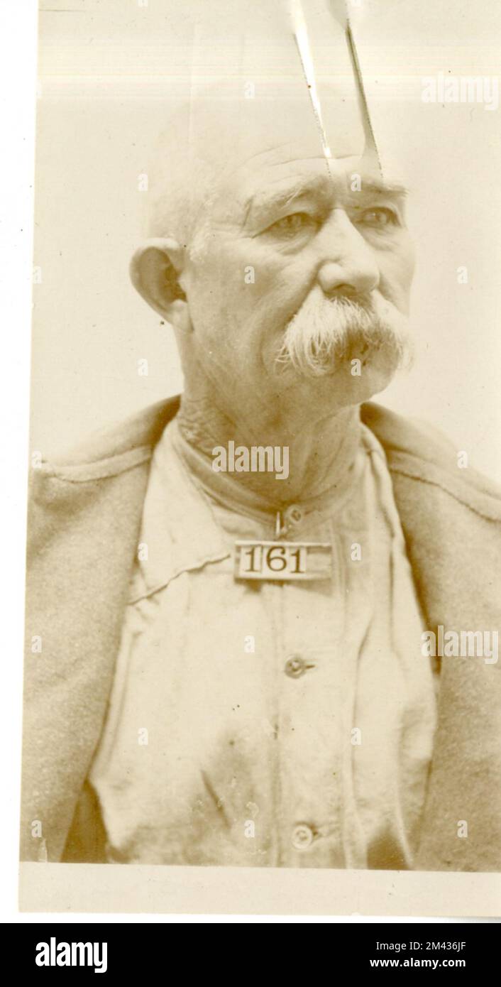 Photograph of G. S. Ford. Bureau of Prisons, Inmate case files Stock ...