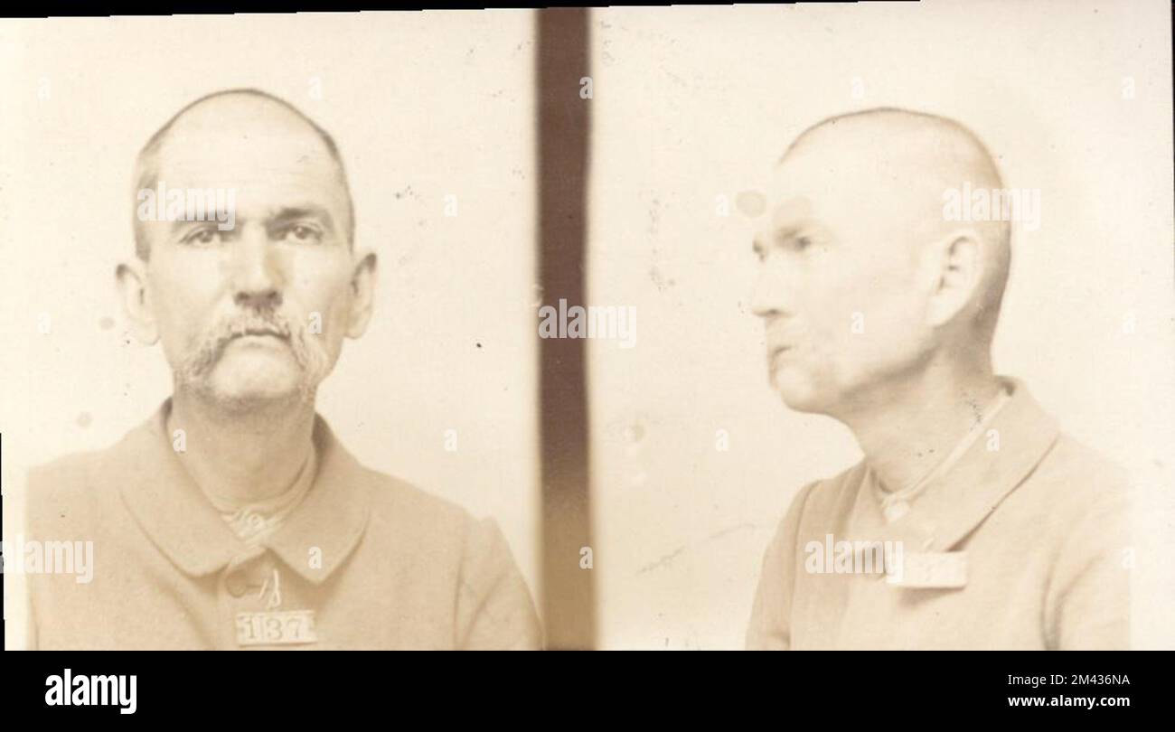 Photograph of Thomas Connor. Bureau of Prisons, Inmate case files Stock ...