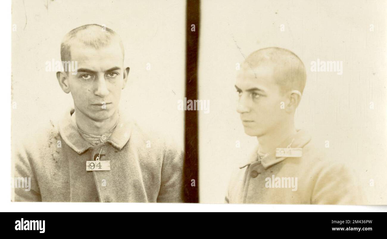 Photograph of C. W. Whitecotten. Bureau of Prisons, Inmate case files ...