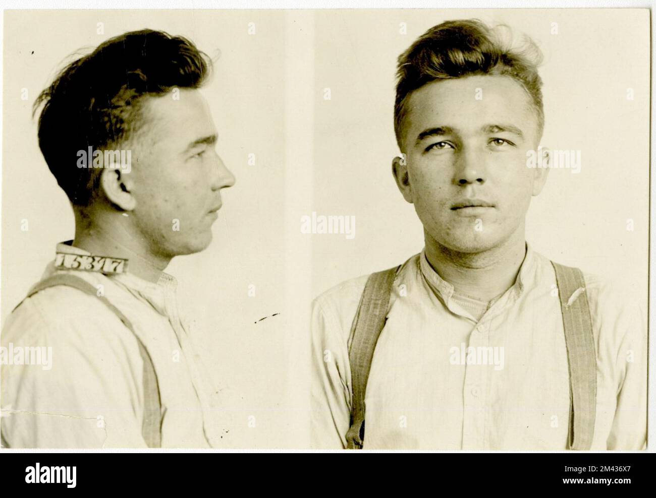 Photograph of Kenneth Haug. Bureau of Prisons, Inmate case files Stock ...