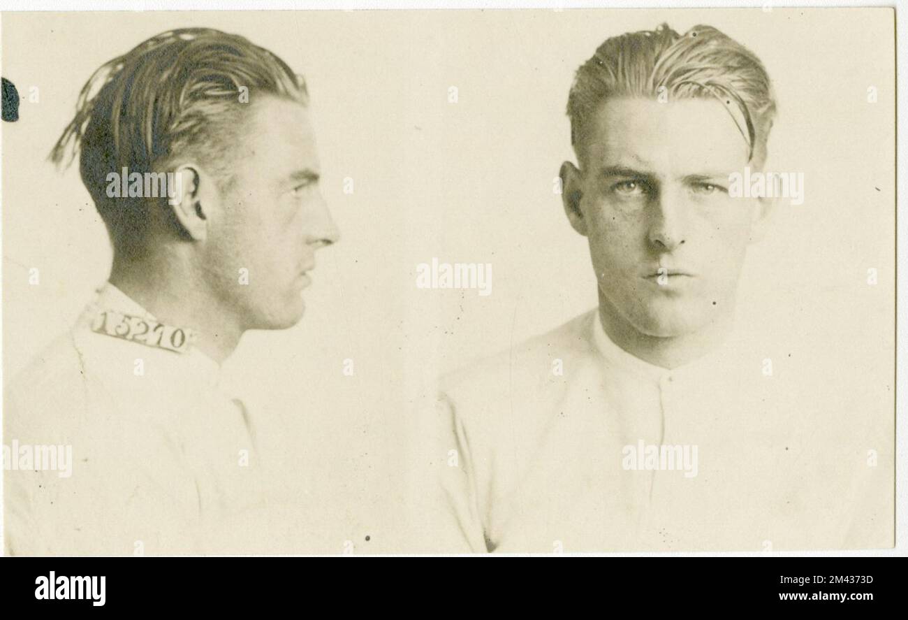 Photograph of John Aubry Jones. Bureau of Prisons, Inmate case files ...