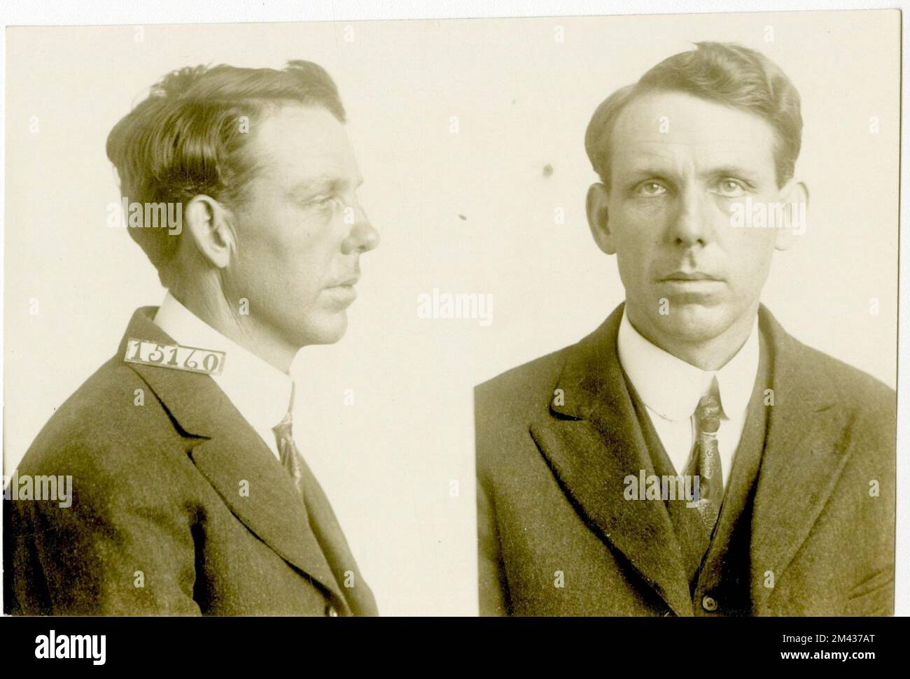 Photograph of S. D. Lewis. Bureau of Prisons, Inmate case files Stock ...