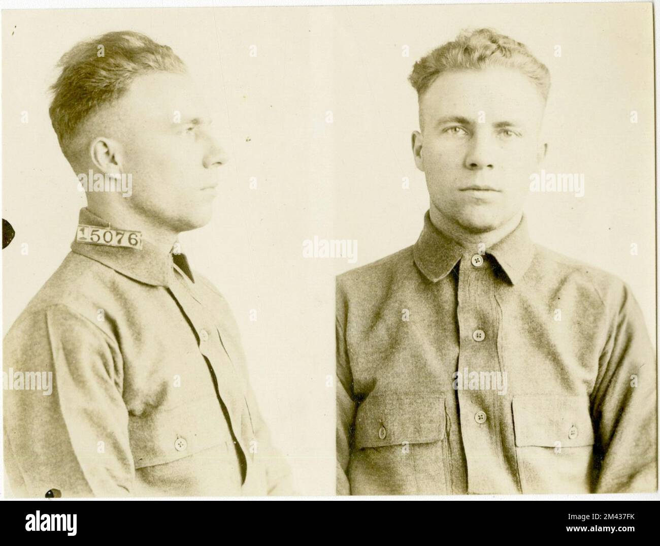 Photograph of Edward Frank. Bureau of Prisons, Inmate case files Stock ...