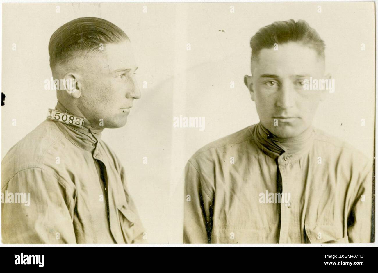 Photograph of Walter Hollis. Bureau of Prisons, Inmate case files Stock ...