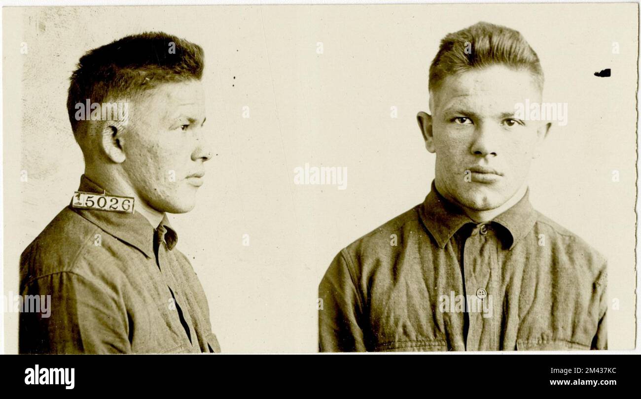 Photograph of Victor Wilks. Bureau of Prisons, Inmate case files Stock ...