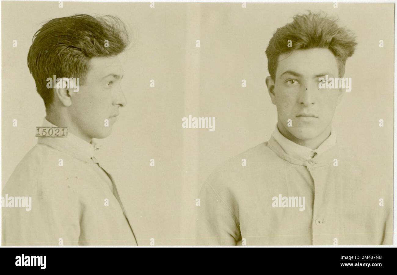 Photograph of Joseph Falco. Bureau of Prisons, Inmate case files Stock ...