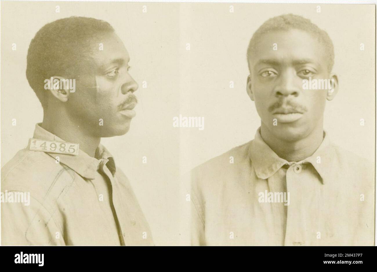 Photograph of Robert Jones. Bureau of Prisons, Inmate case files Stock ...