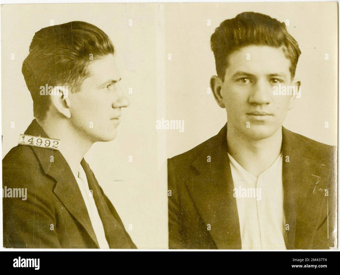Photograph of Fred Caldwell. Bureau of Prisons, Inmate case files Stock ...