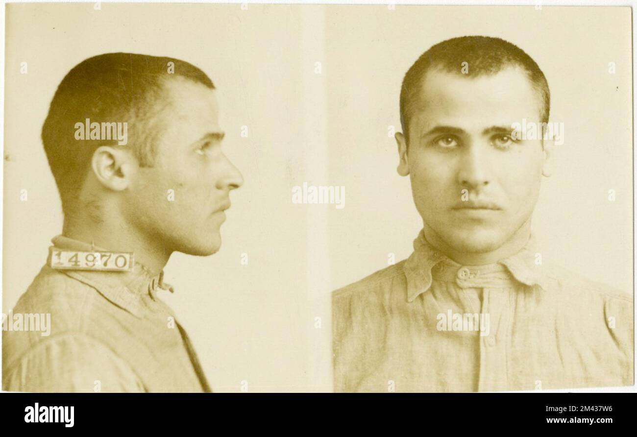 Photograph of Joseph Gueffre. Bureau of Prisons, Inmate case files ...