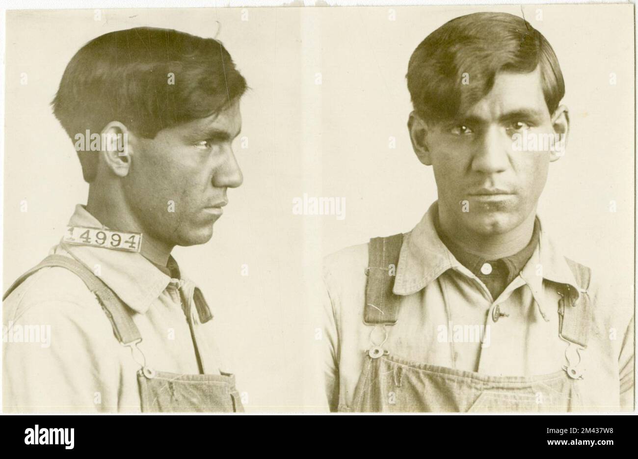 Photograph of Daniel Curiel. Bureau of Prisons, Inmate case files Stock ...