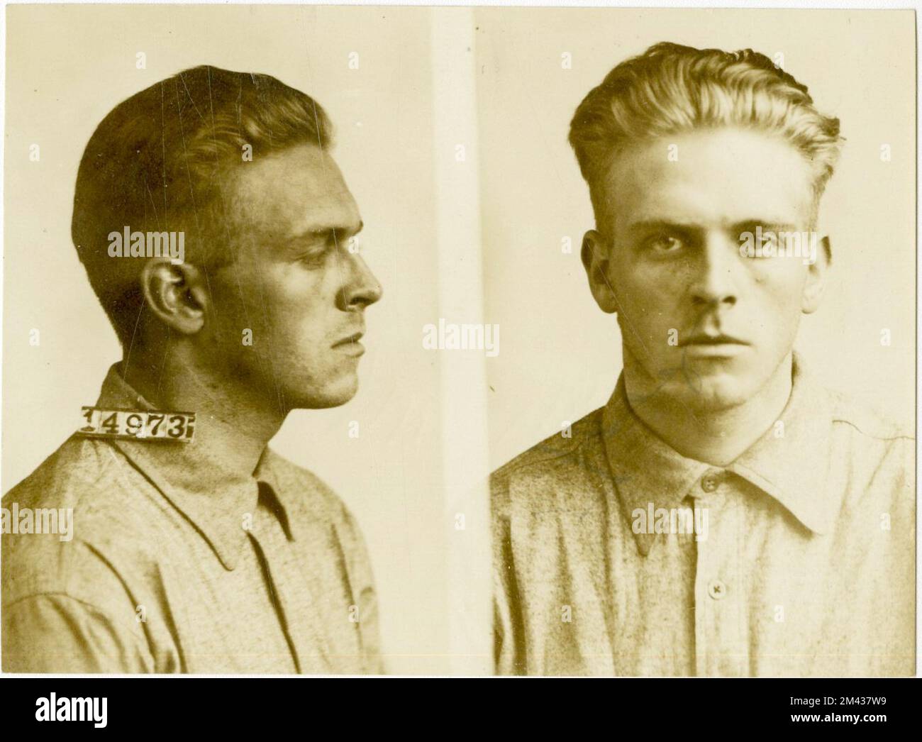 Photograph of Edward Surfield. Bureau of Prisons, Inmate case files ...