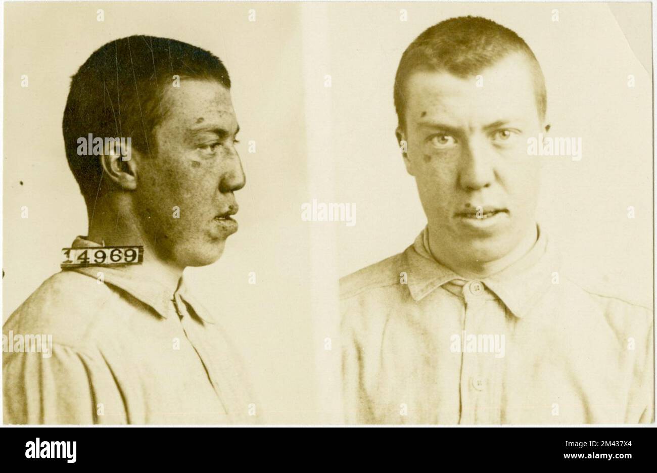 Photograph of John W. Fisher. Bureau of Prisons, Inmate case files ...