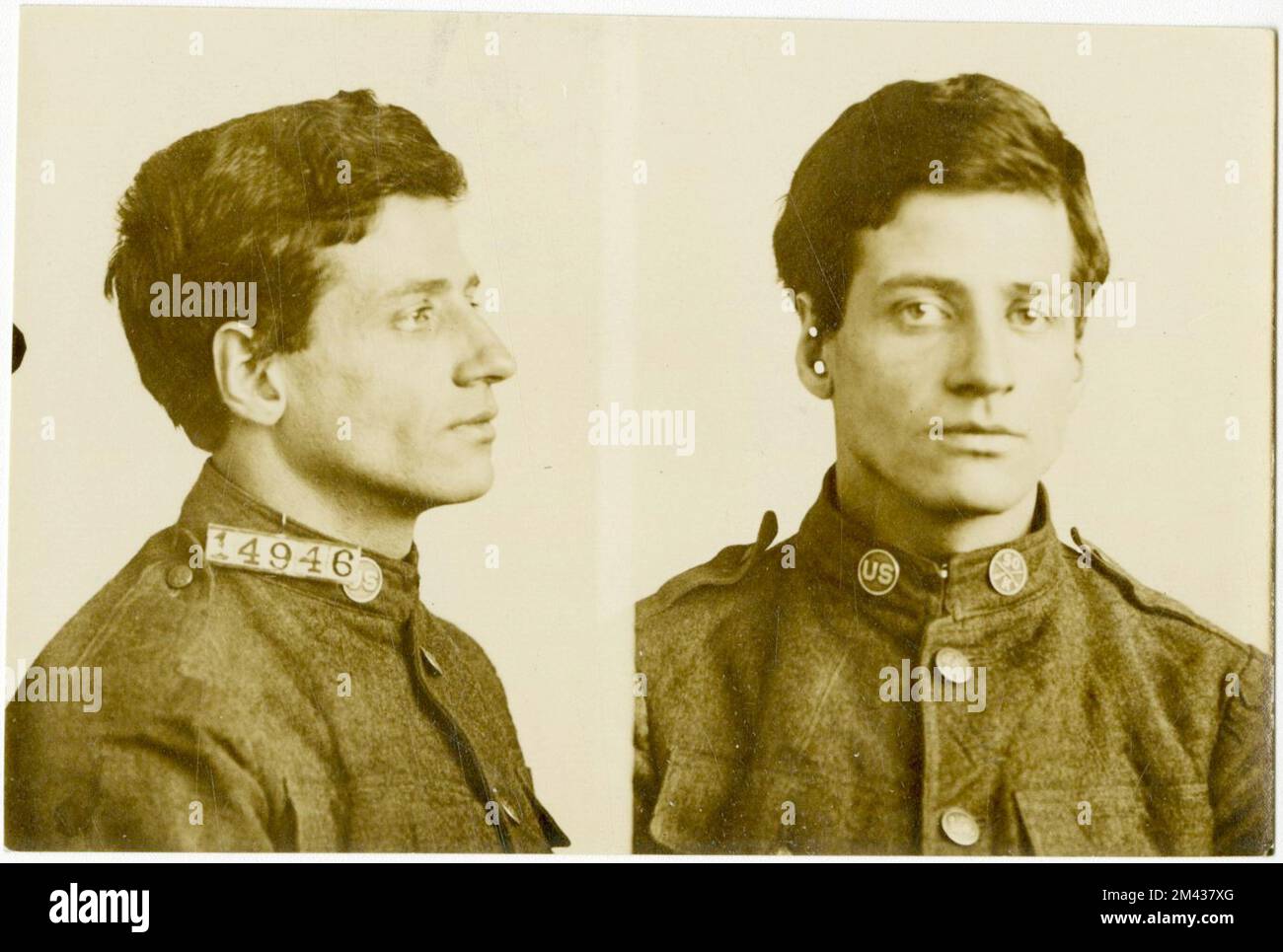 Photograph of George Gower. Bureau of Prisons, Inmate case files Stock ...