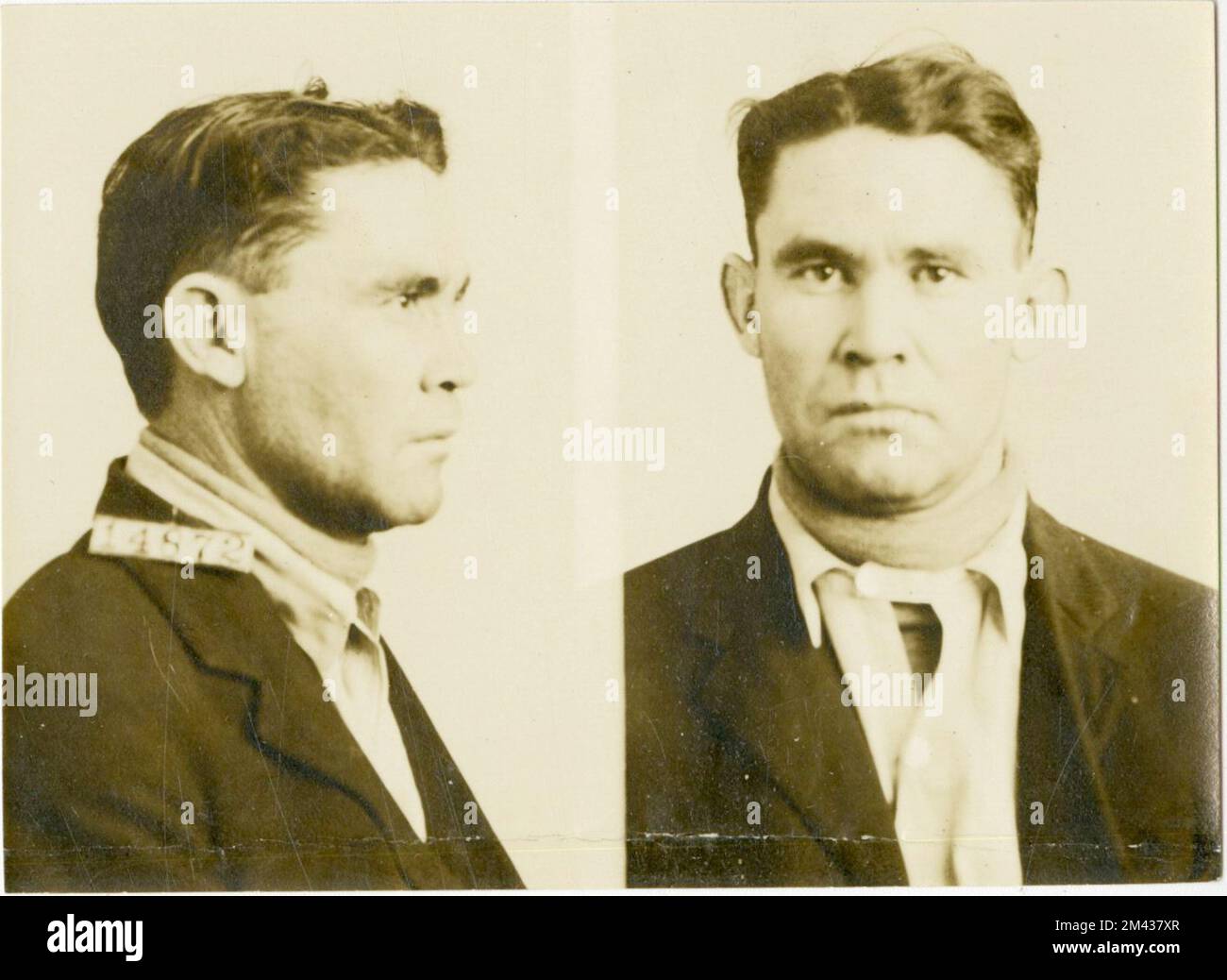 Photograph of David F. Stinson. Bureau of Prisons, Inmate case files ...