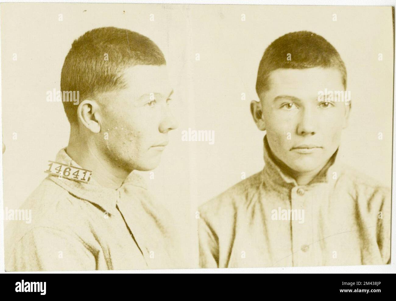 Photograph of John Cupper. Bureau of Prisons, Inmate case files Stock ...