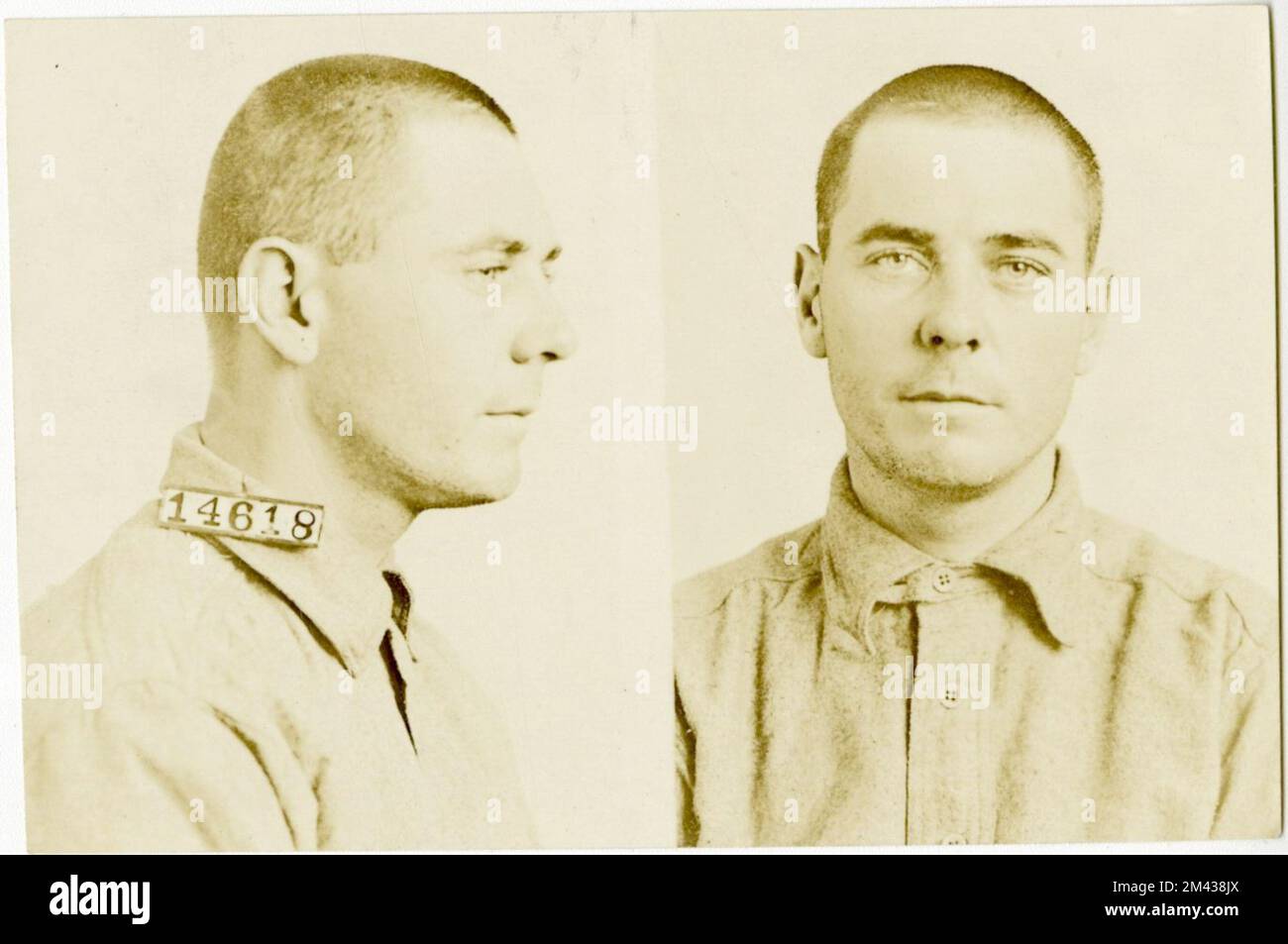 Photograph of Frank D. Bensinger. Bureau of Prisons, Inmate case files ...