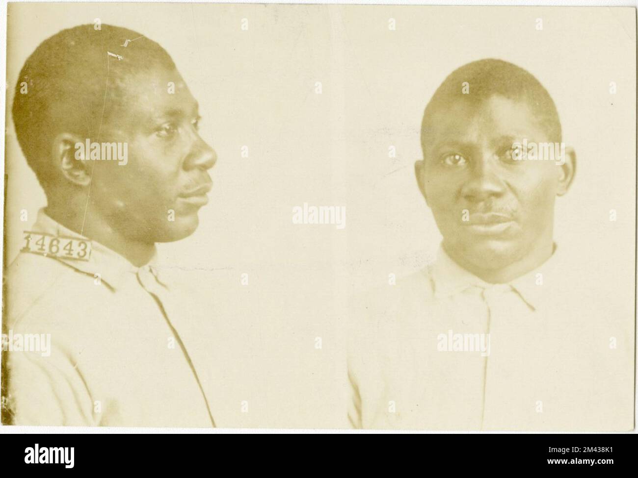 Photograph of George Jordan. Bureau of Prisons, Inmate case files Stock ...