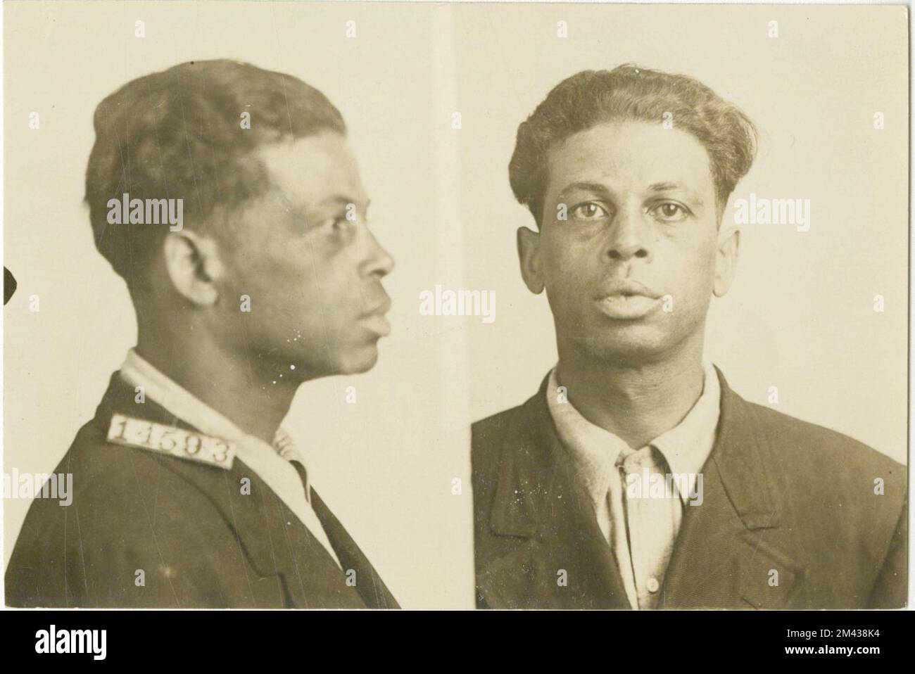 Photograph of Harry Goff. Bureau of Prisons, Inmate case files Stock ...