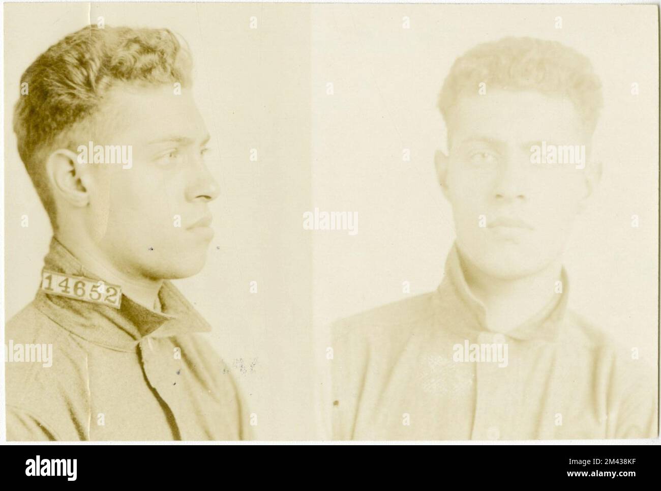 Photograph of Harry Berkowitz. Bureau of Prisons, Inmate case files ...