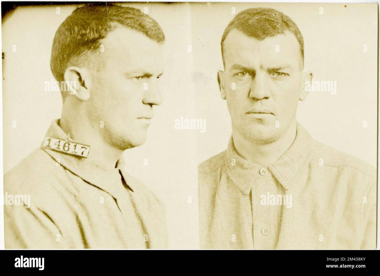 Photograph of Edward Barrett. Bureau of Prisons, Inmate case files ...