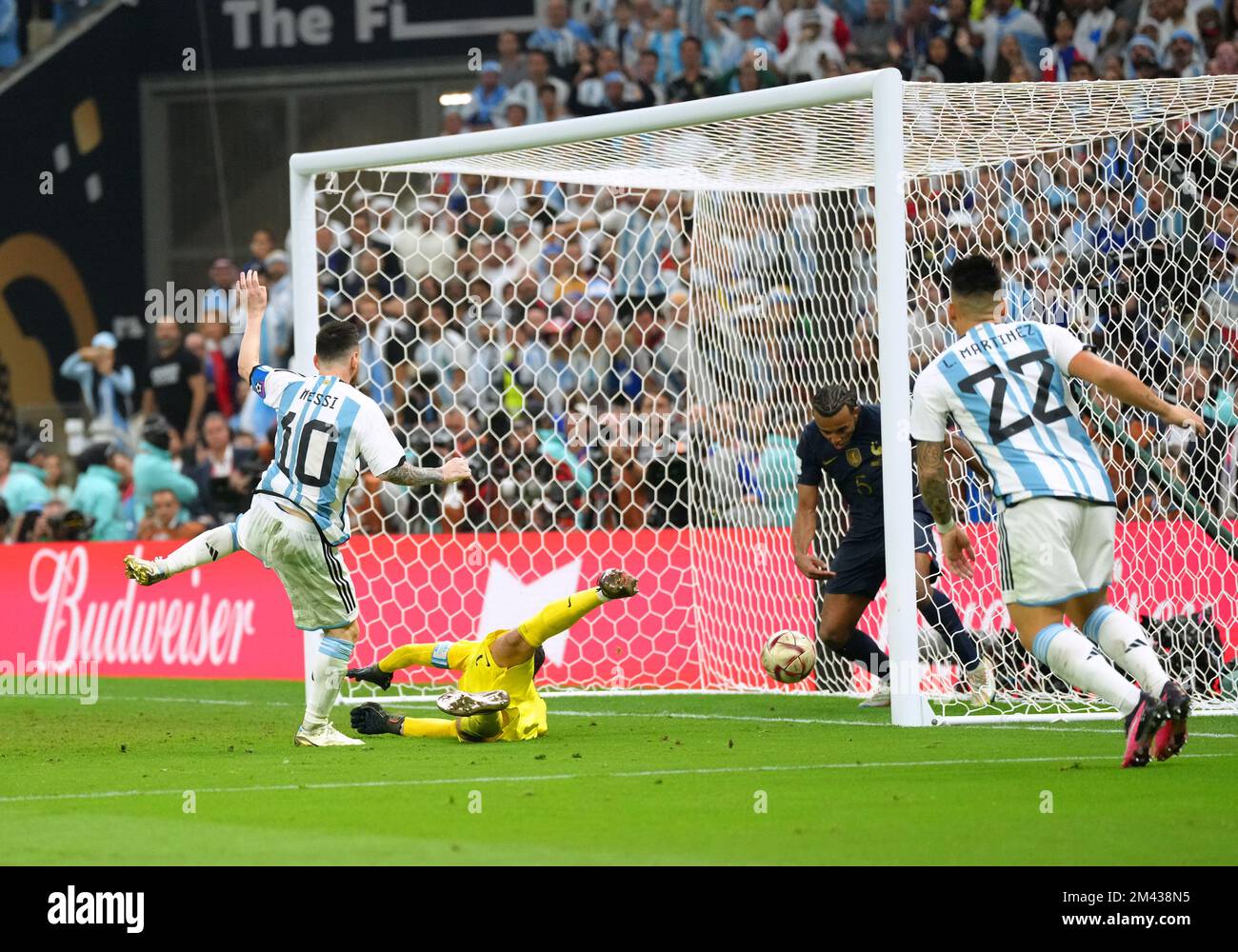 Messi Scoring A Goal 2022