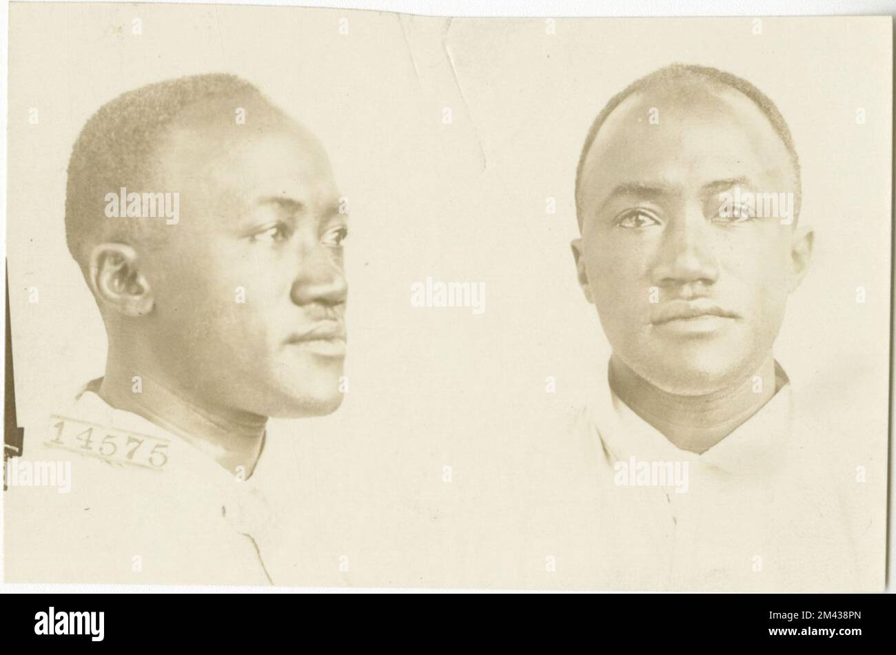 Photograph of Carl Daniels. Bureau of Prisons, Inmate case files Stock ...