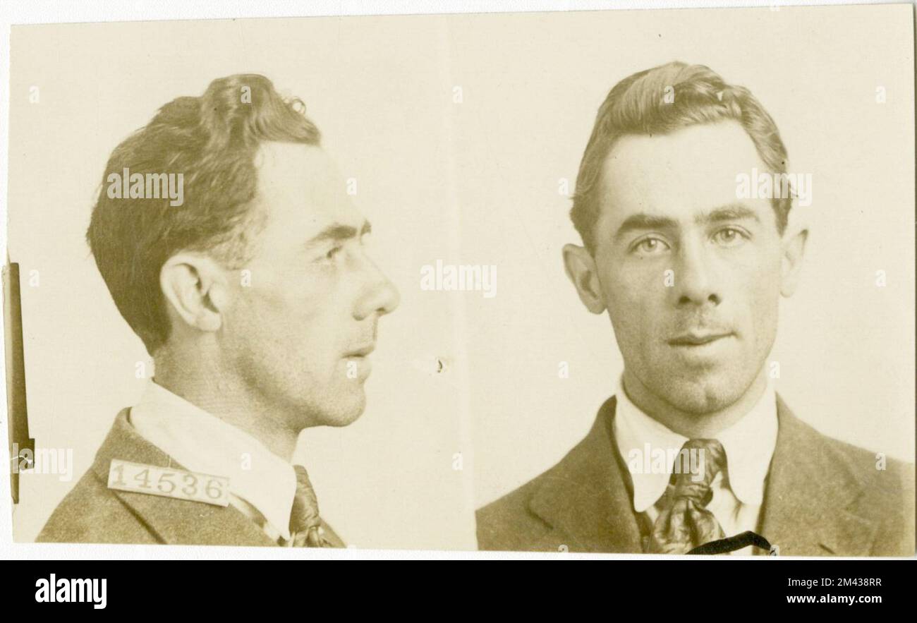 Photograph of Theodore W. Spain. Bureau of Prisons, Inmate case files ...