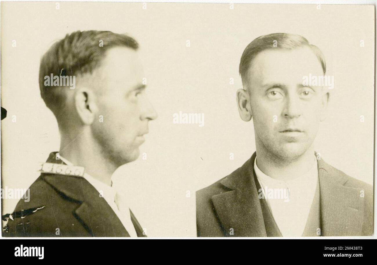 Photograph of Gilbert A. Alley. Bureau of Prisons, Inmate case files ...