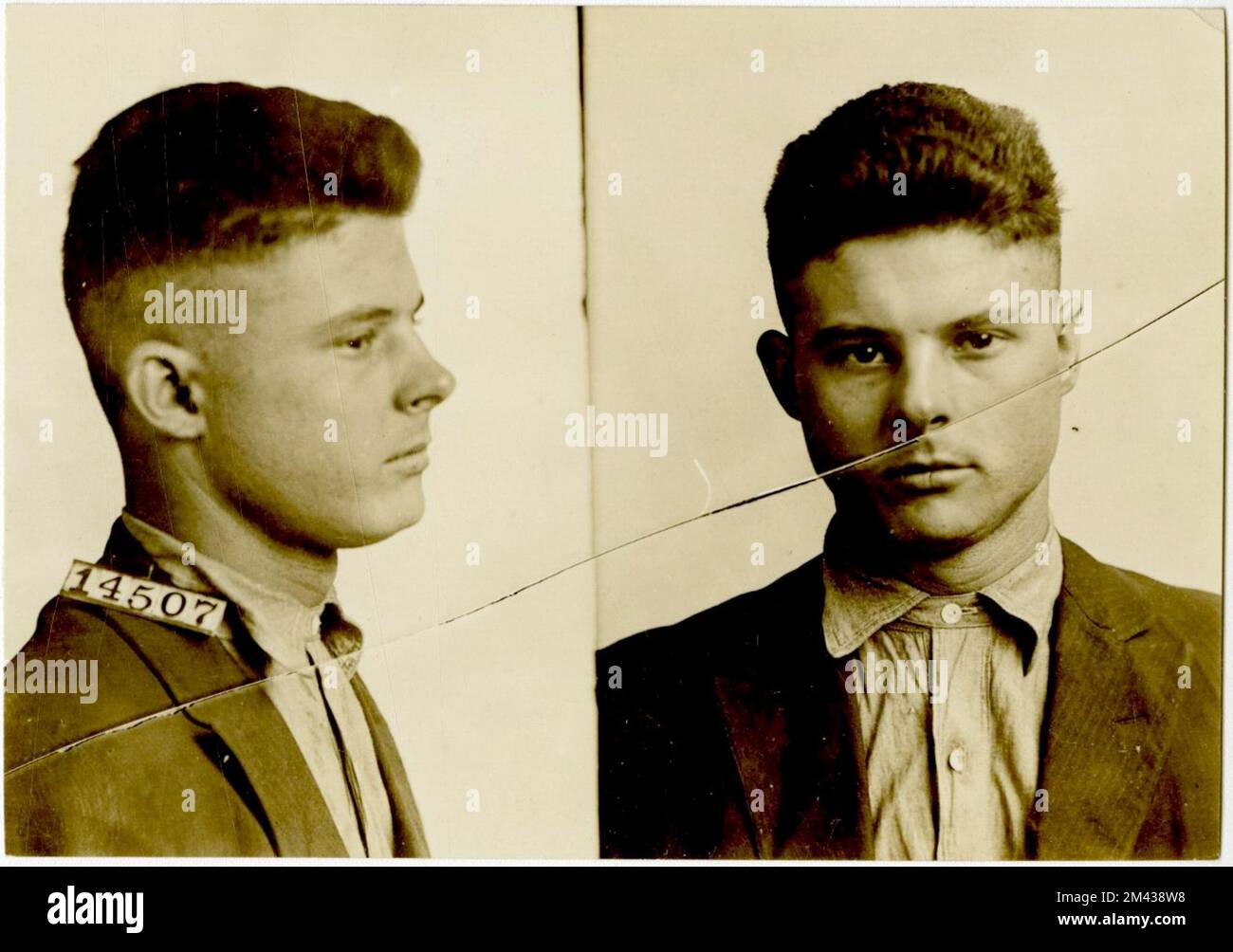 Photograph of Roy Sanders. Bureau of Prisons, Inmate case files Stock ...