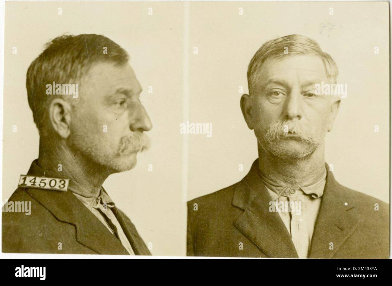 Photograph of Frank Martin. Bureau of Prisons, Inmate case files Stock ...