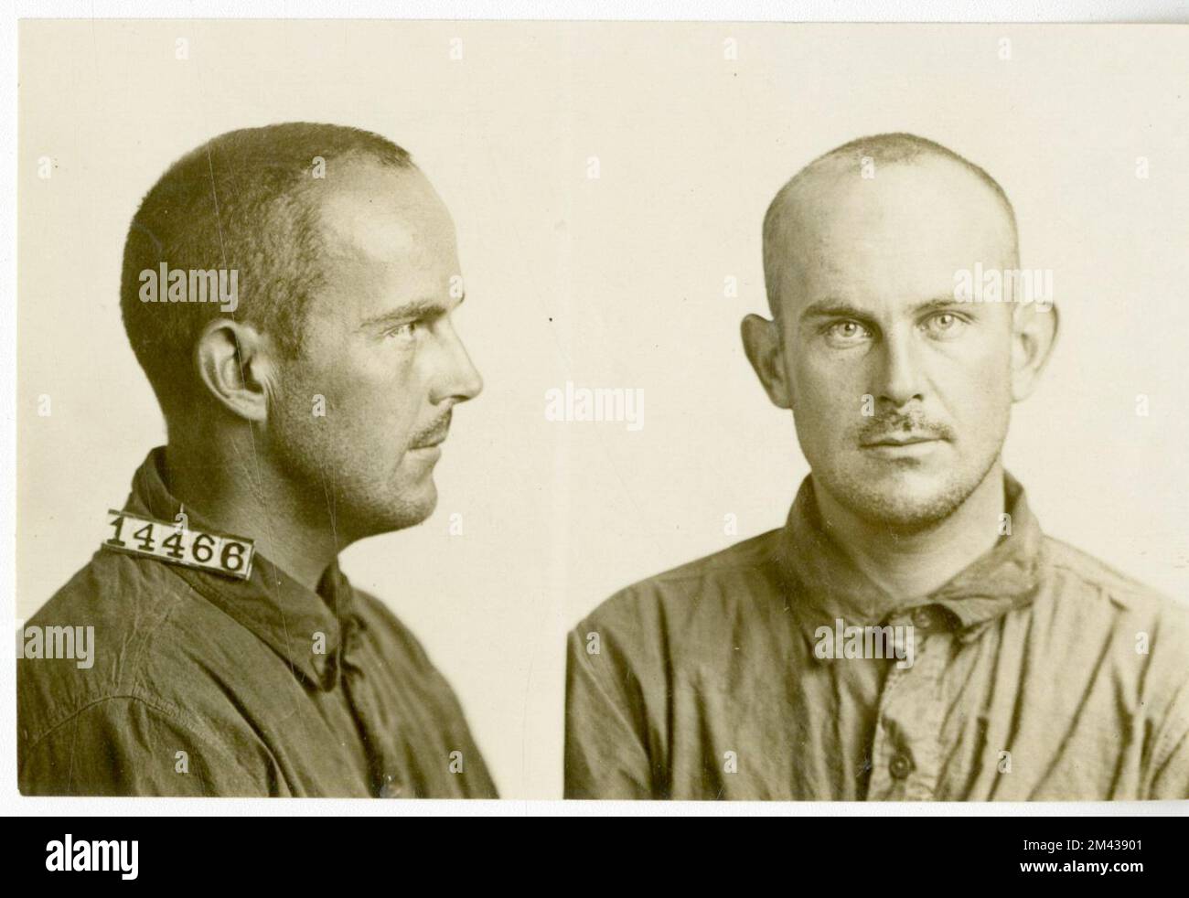 Photograph of George N. Fallin. Bureau of Prisons, Inmate case files ...