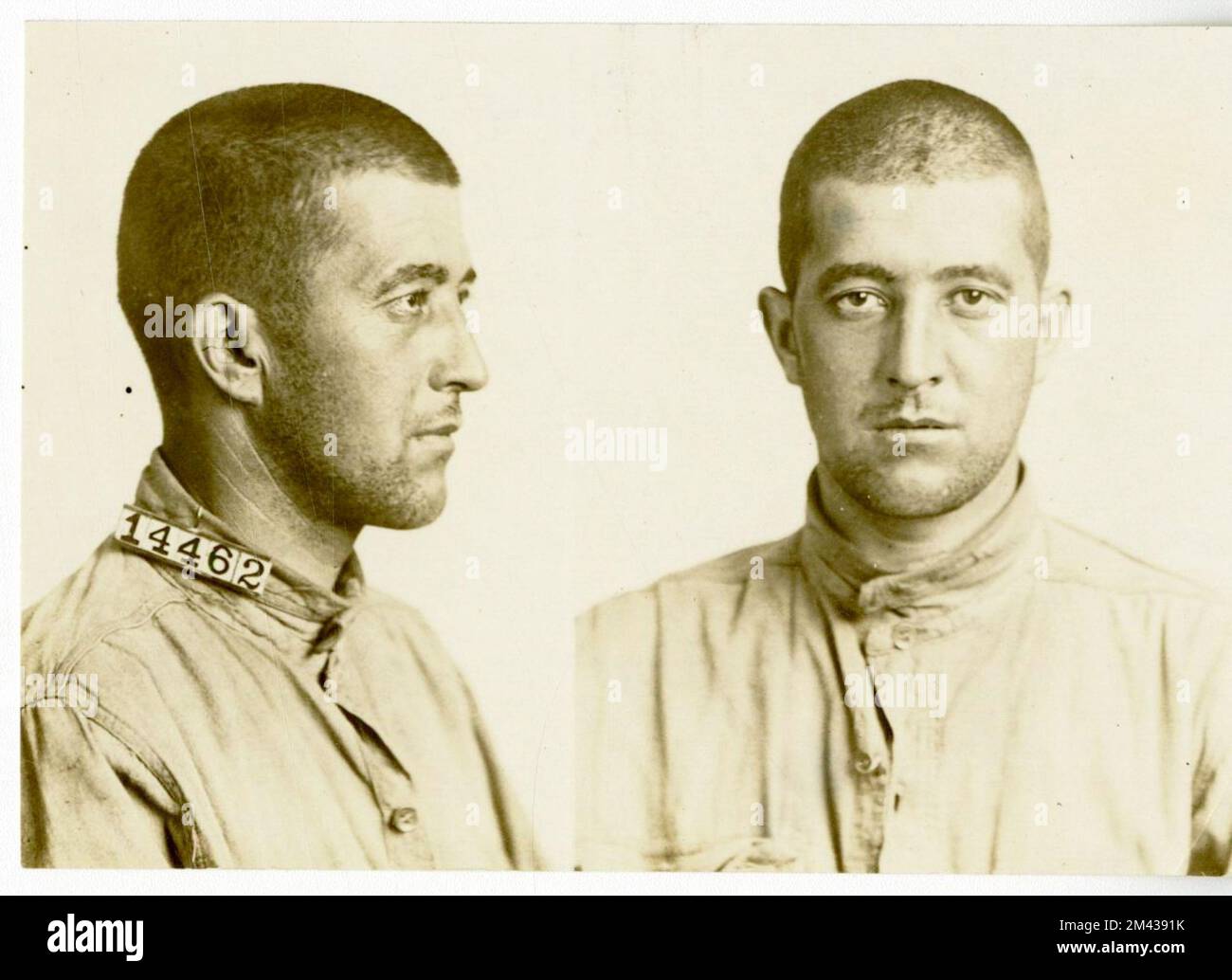 Photograph of John Albert Lund. Bureau of Prisons, Inmate case files ...