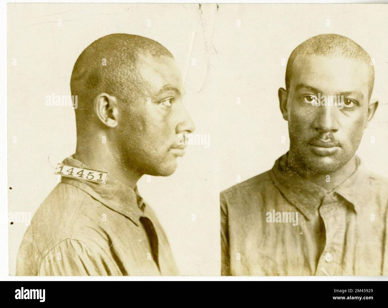 Photograph of Ned Hawkins. Bureau of Prisons, Inmate case files Stock ...