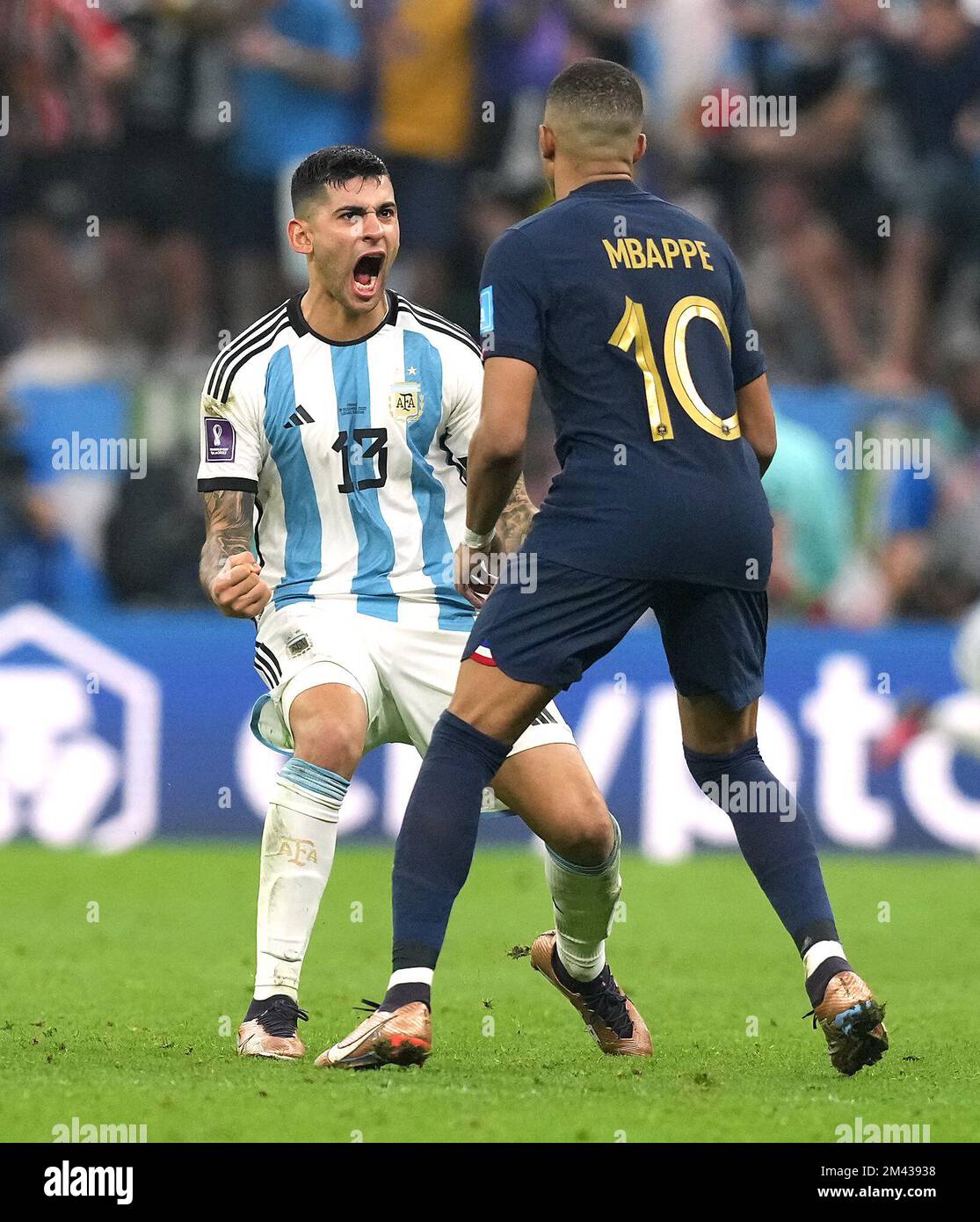 Christian romero kylian mbappe hi-res stock photography and images - Alamy