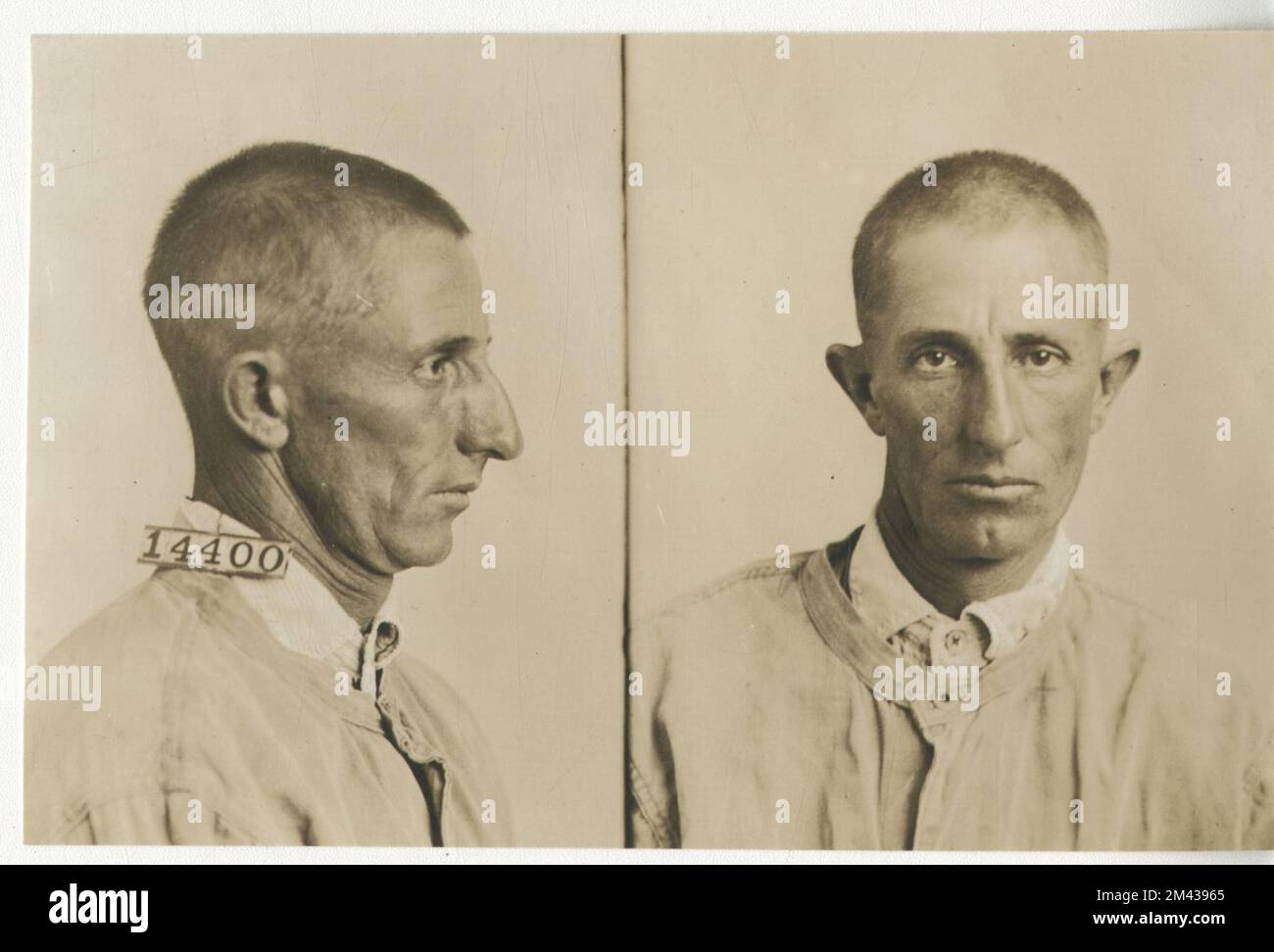 Photograph of George Farr. Bureau of Prisons, Inmate case files Stock ...