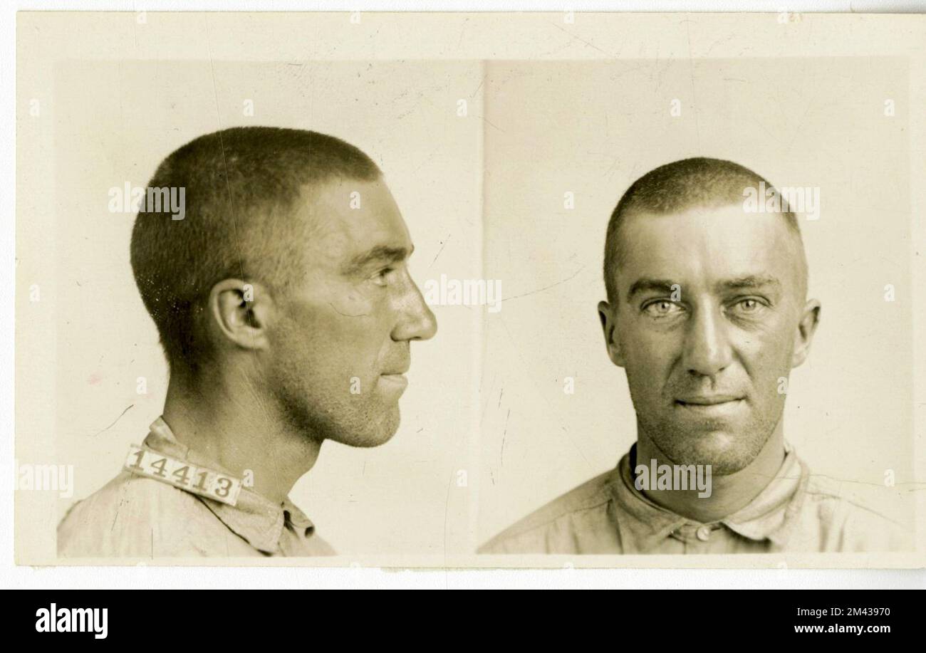 Photograph of John C. Rupp. Bureau of Prisons, Inmate case files Stock ...