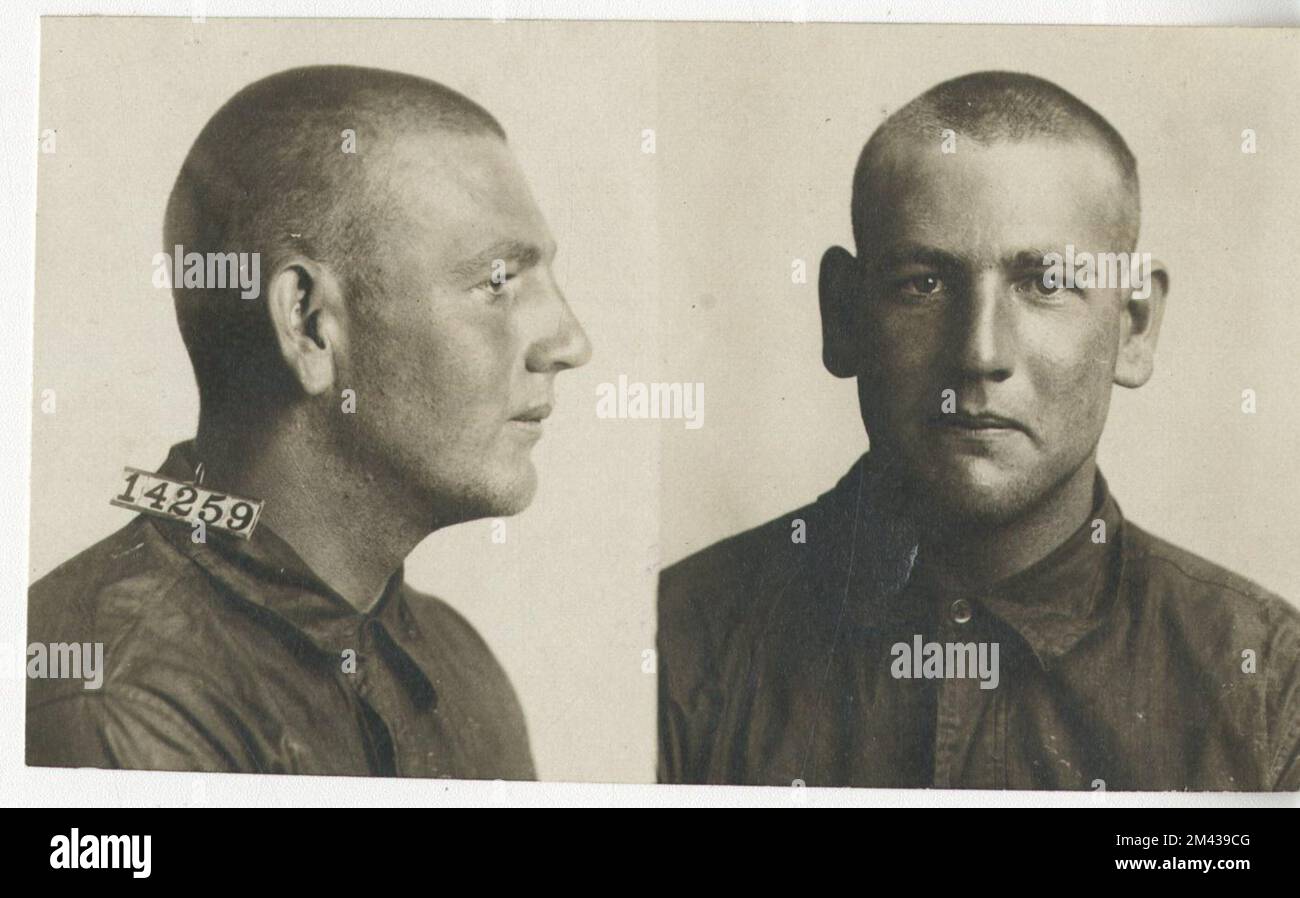 Photograph of William M. Ward. Bureau of Prisons, Inmate case files ...