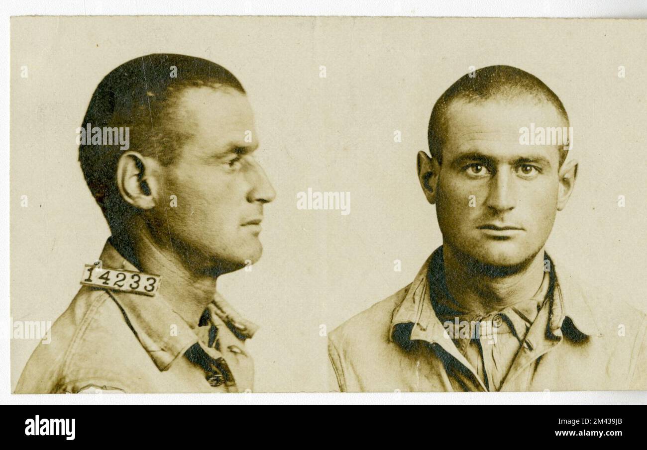 Photograph of Walter Ward. Bureau of Prisons, Inmate case files Stock ...