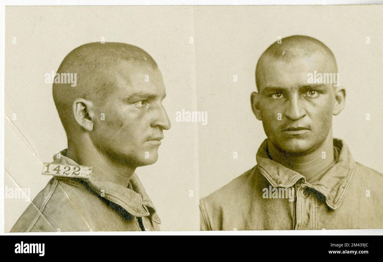 Photograph of Arthur Graham. Bureau of Prisons, Inmate case files Stock ...
