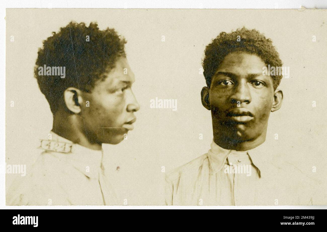 Photograph of James Robinson. Bureau of Prisons, Inmate case files ...