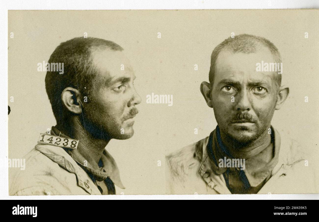 Photograph of Louis Howell. Bureau of Prisons, Inmate case files Stock ...