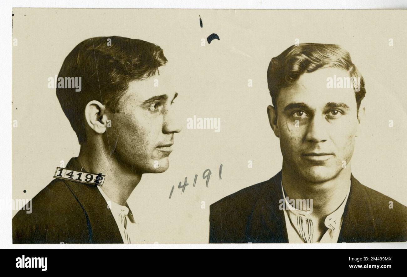 Photograph of Carl W. Moss. Bureau of Prisons, Inmate case files Stock ...